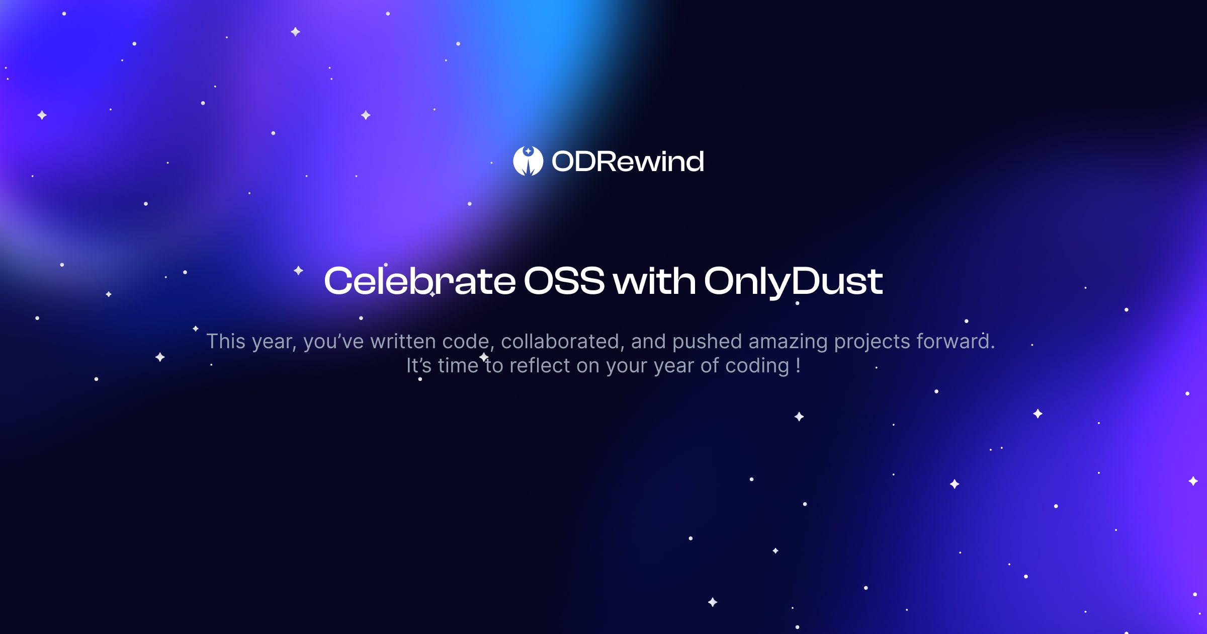 ODRewind - my OSS journey with OnlyDust